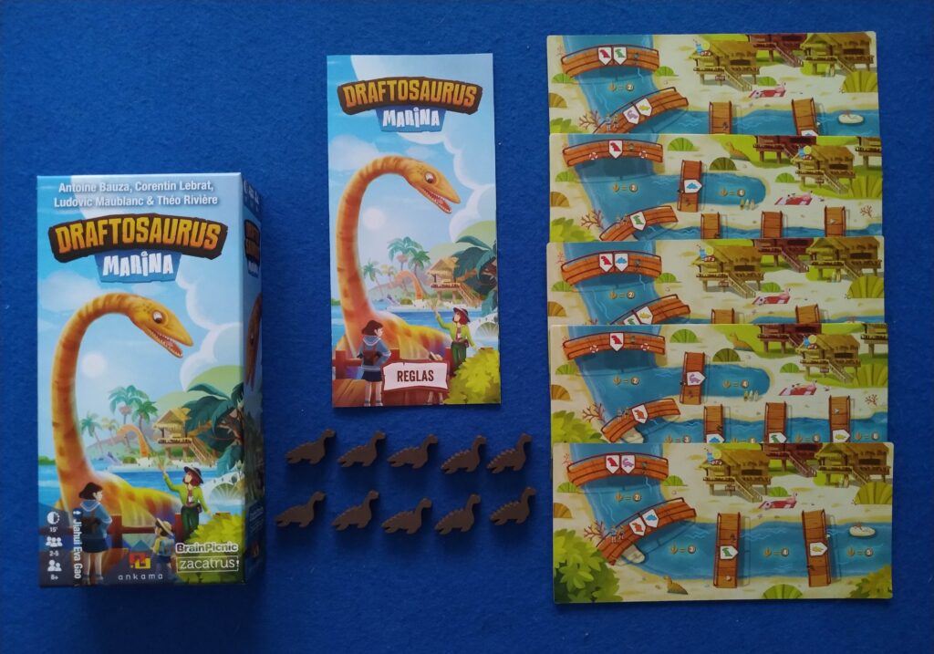 Reseña: Draftosaurus: Marina - ¡Qué juegos de mesa!